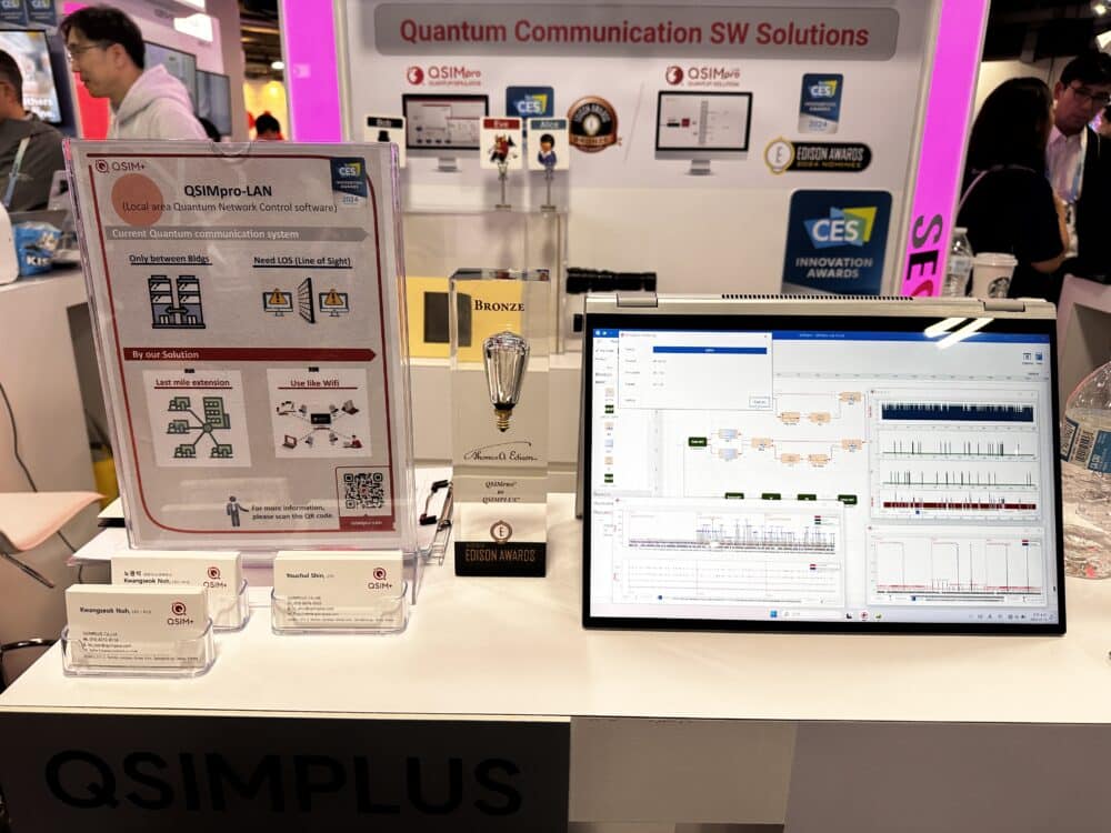 Revolutionizing cybersecurity: QSIMPLUS unveils quantum communications breakthrough at CES 2024 ...